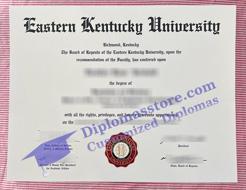 Benefits to own a Eastern Kentucky University diploma